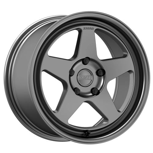 19x10.5 Kansei K12G KNP Gloss Gunmetal Wheel 5x112 (22mm) - Walmart.com