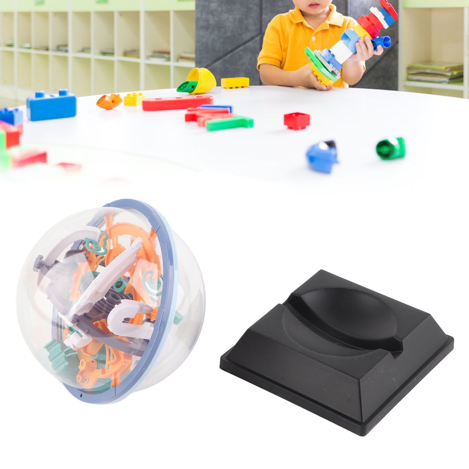 Bola de rompecabezas educativa D, bola de laberinto de gravedad 3D ...