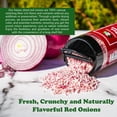 NPG Freeze-Dried Red Onion AKF18 2 Oz, Chopped & Diced Dehydrated Onion ...