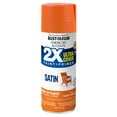 Rustic Orange, Rust-Oleum American Accents 2X Ultra Cover Satin Spray ...