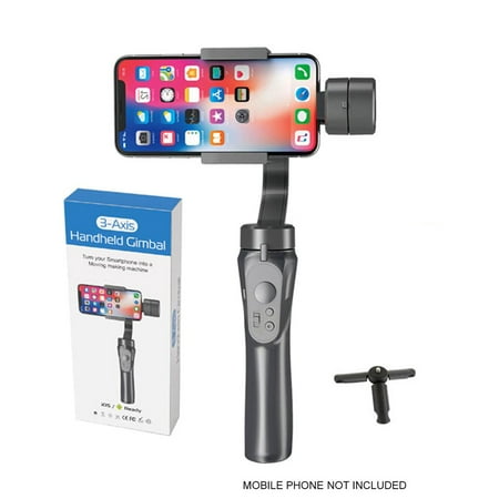 CUMM 3-Axis Gimbal Stabilizer Handheld Motorized Gimbal Universal 360 ...