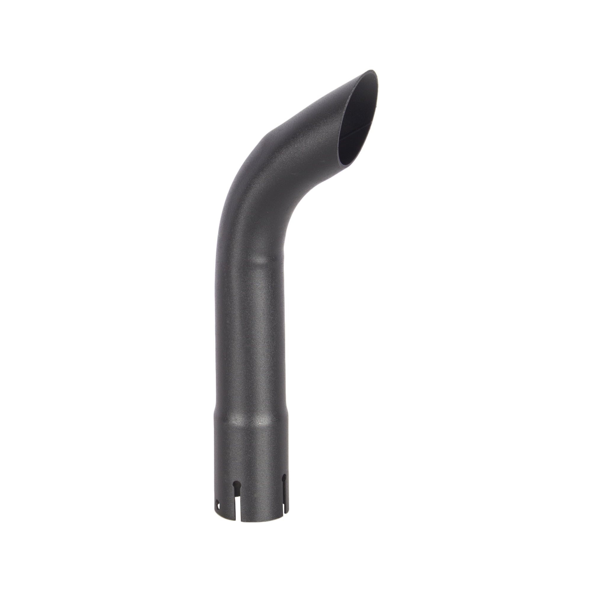 Exhaust Stack Pipe 1-3/4" x 12" Curved Black - Walmart.com