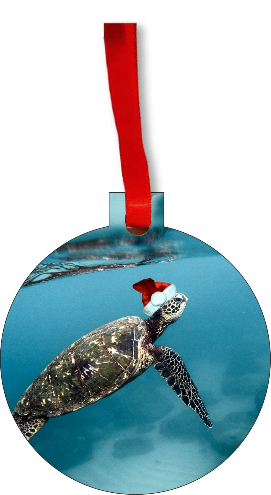 Turtle Ornament Christmas DÃ©cor Hanging Christmas Ornaments Hardboard ...