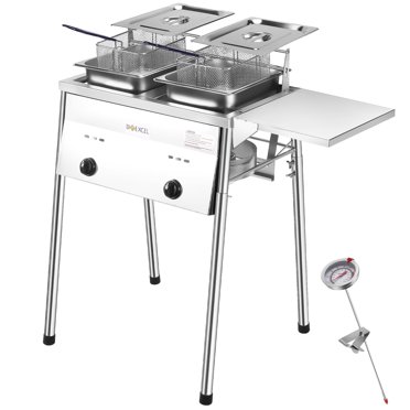 Fryin' Saucer Outdoor Portable Propane Deep Fryer, Gas Outside Cooker ...