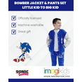SEGA Sonic The Hedgehog Boys Fleece Bomber Jacket and Jogger Sweatpants ...