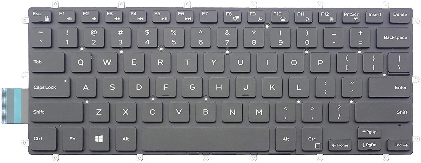 New US Black English Backlit Laptop Keyboard (Without palmrest) for ...