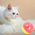 QenASHaing Colorful Plastic Cat Bell Balls 5-Pack 2-Inch Diameter, Safe ...