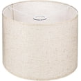 Beige Lamp Shade, Large Drum LampShades, Replacement Drum Lamp Shade ...