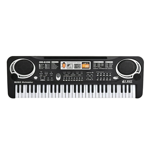 Teclado Piano Electrico Teclado Digital De 61 Teclas Musicales ...