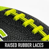 Franklin Sports Junior Size Rubber Football, Black - Walmart.com