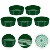Worgeous 5 Pcs Plastic Mesh Sieve Durable Reusable Dirt Sifting Screen ...