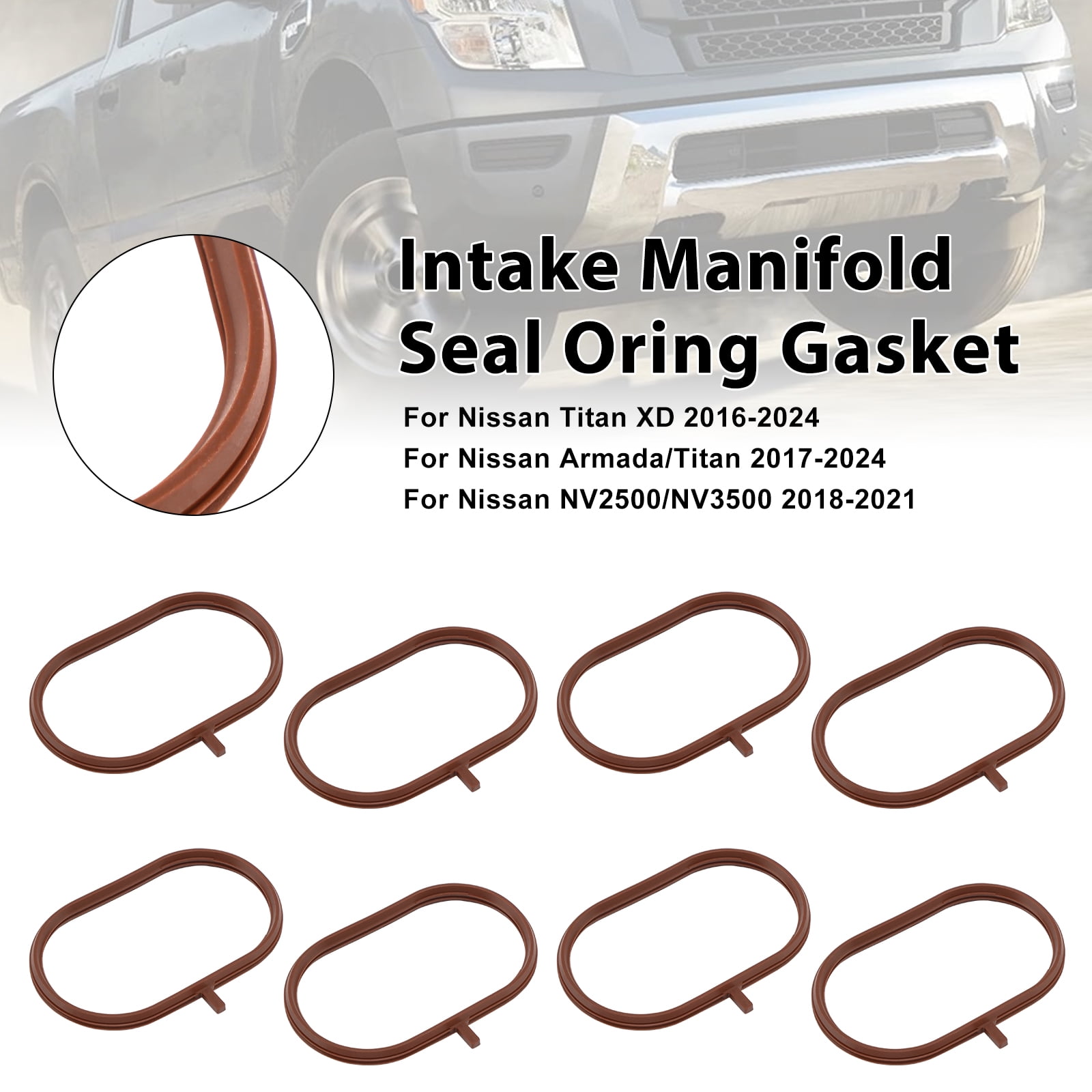 Click here for Motorgenic 8pcs Intake Manifold Gasket Fit For Nis... prices