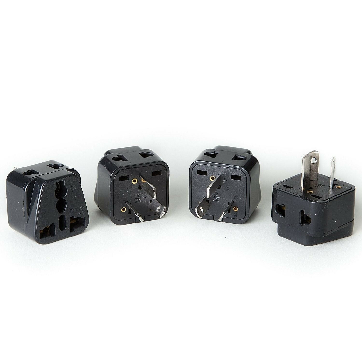 OREI 2 in 1 USA to Australia/China Adapter Plug (Type I) - 4 Pack ...