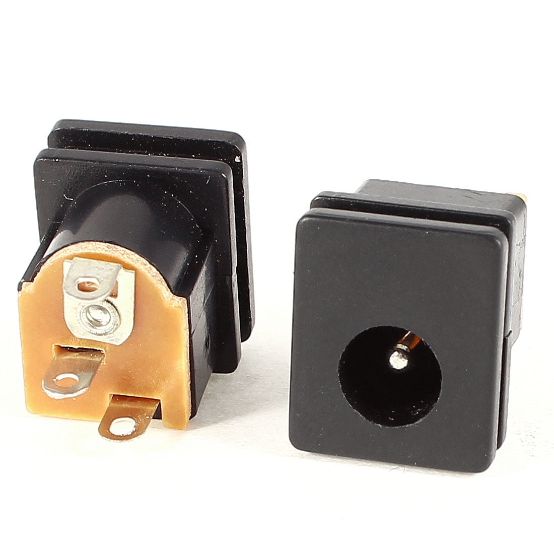 Unique Bargains 2 Pieces DC Power Supply Jack Socket Female Connector 5 ...