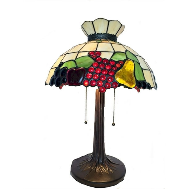 Tiffany Style Glass Fruits Table Lamp - Walmart.com