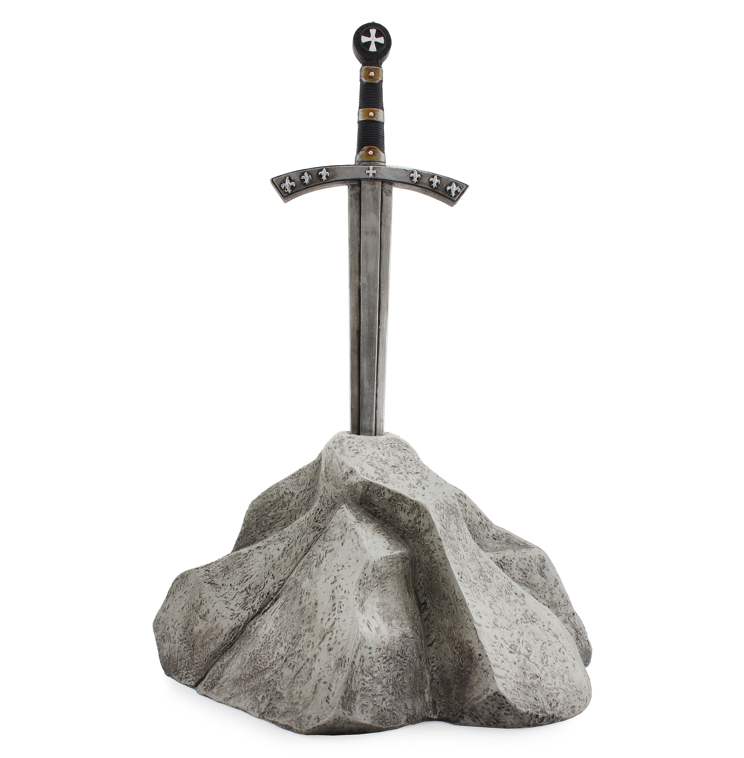 Esterno Sword in Stone Garden Statue (17x10x11 Inches), Arthurian ...