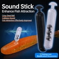20Pcs Weighted Plastic Sound Rattles Steel Beads Fly Tying Baits Making ...