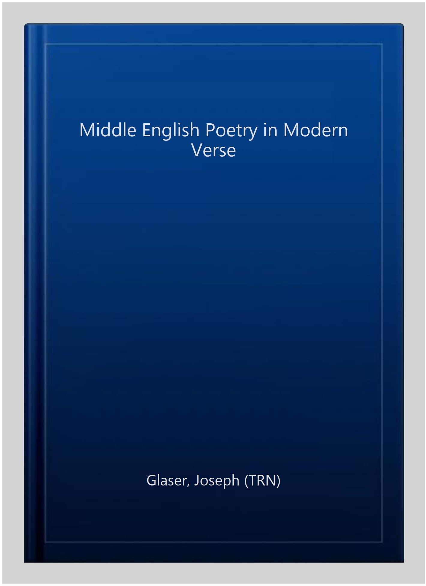 Pre-Owned Hackett Classics: Middle English Poetry in Modern Verse ...