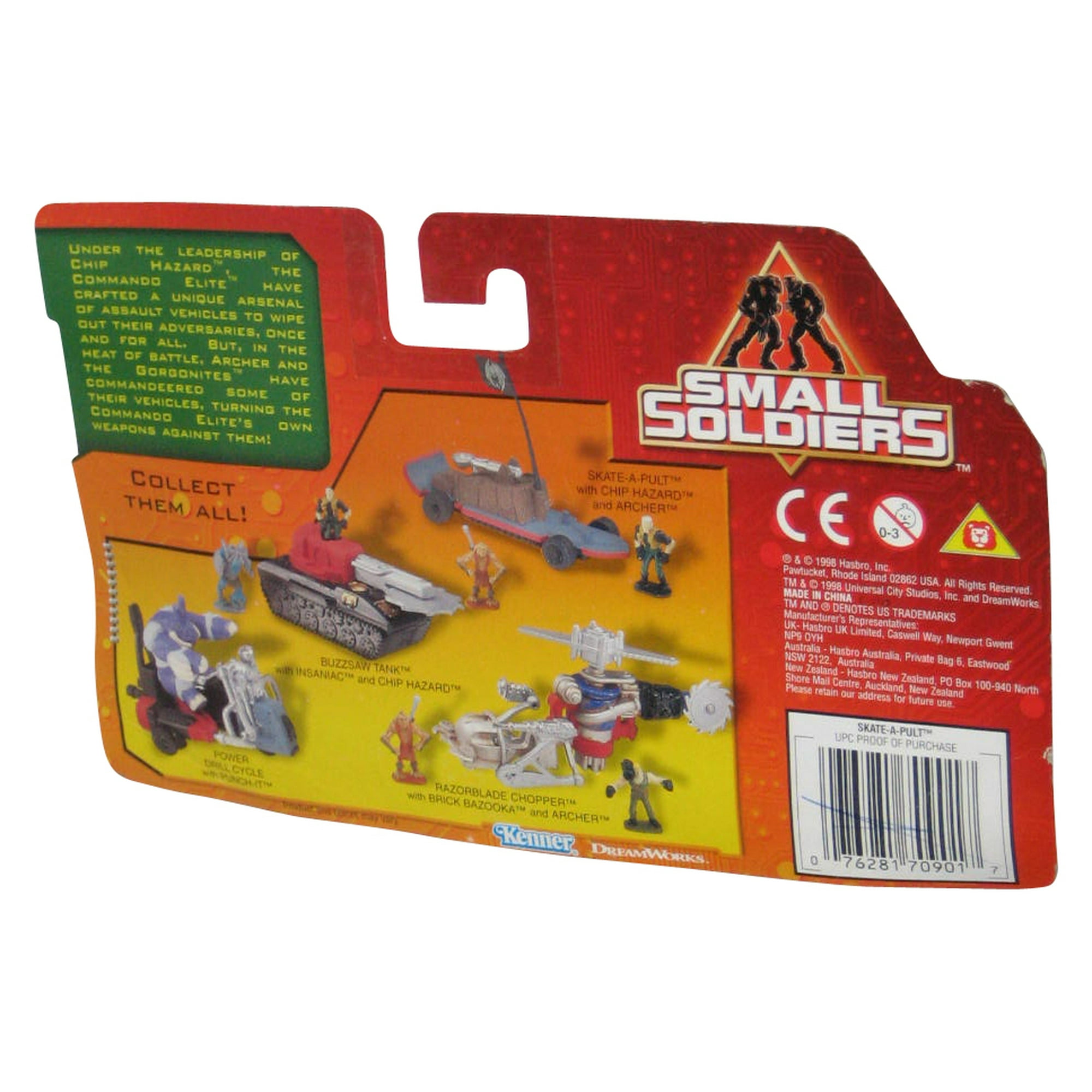 Small Soldiers Commando Elite Vehicles