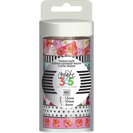 Happy Planner Washi Tape 7/Pkg-Market Florals | Walmart Canada