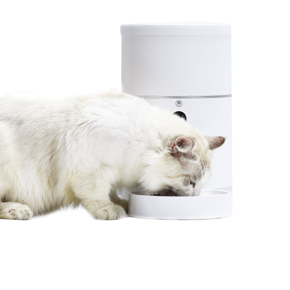 4L Pet Cat Food Dispenser Automatic Pet Feeder Food Bowl APP Control ...