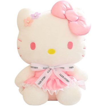 Hello Kitty Plush Dolls Rose Soap Flowers Bouquet | 15-inch Stuffed ...