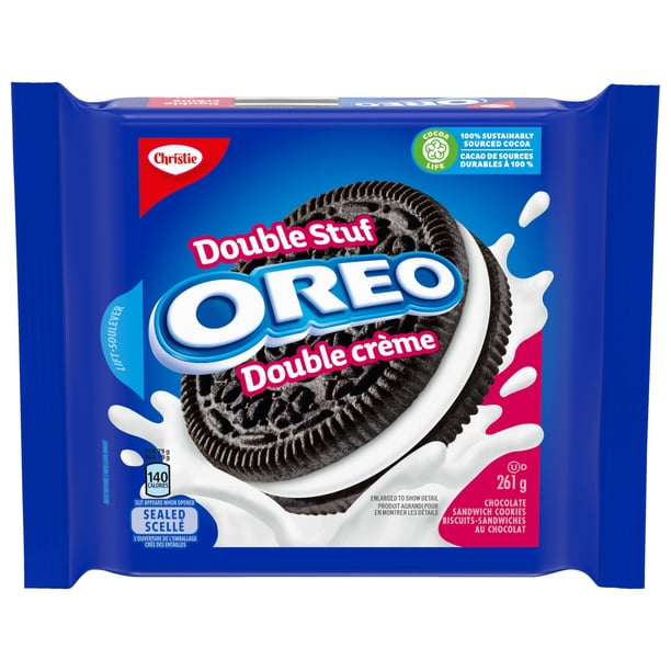 Oreo Double Stuf Chocolate Sandwich Cookies, 261 g - Walmart.ca