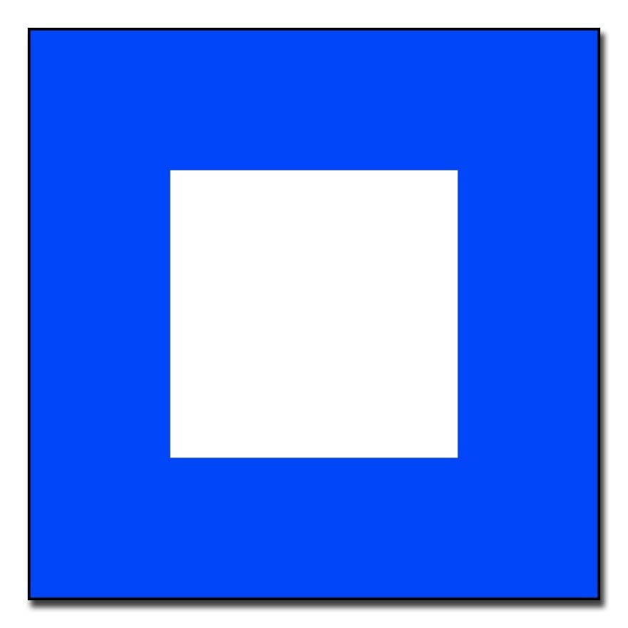 3.8 Inch Papa Signal Flag Sticker Decal - Walmart.com