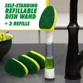 Dishmatic I-Stand Dish Wand Kit, Kitchen Cleaning Scrub Brush with ...