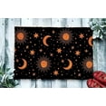 Sun and Moon Pattern Coir Door Mat - Walmart.com