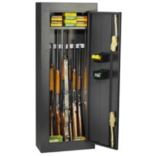 Homak Gloss Black 8 Gun Cabinet - Walmart.com