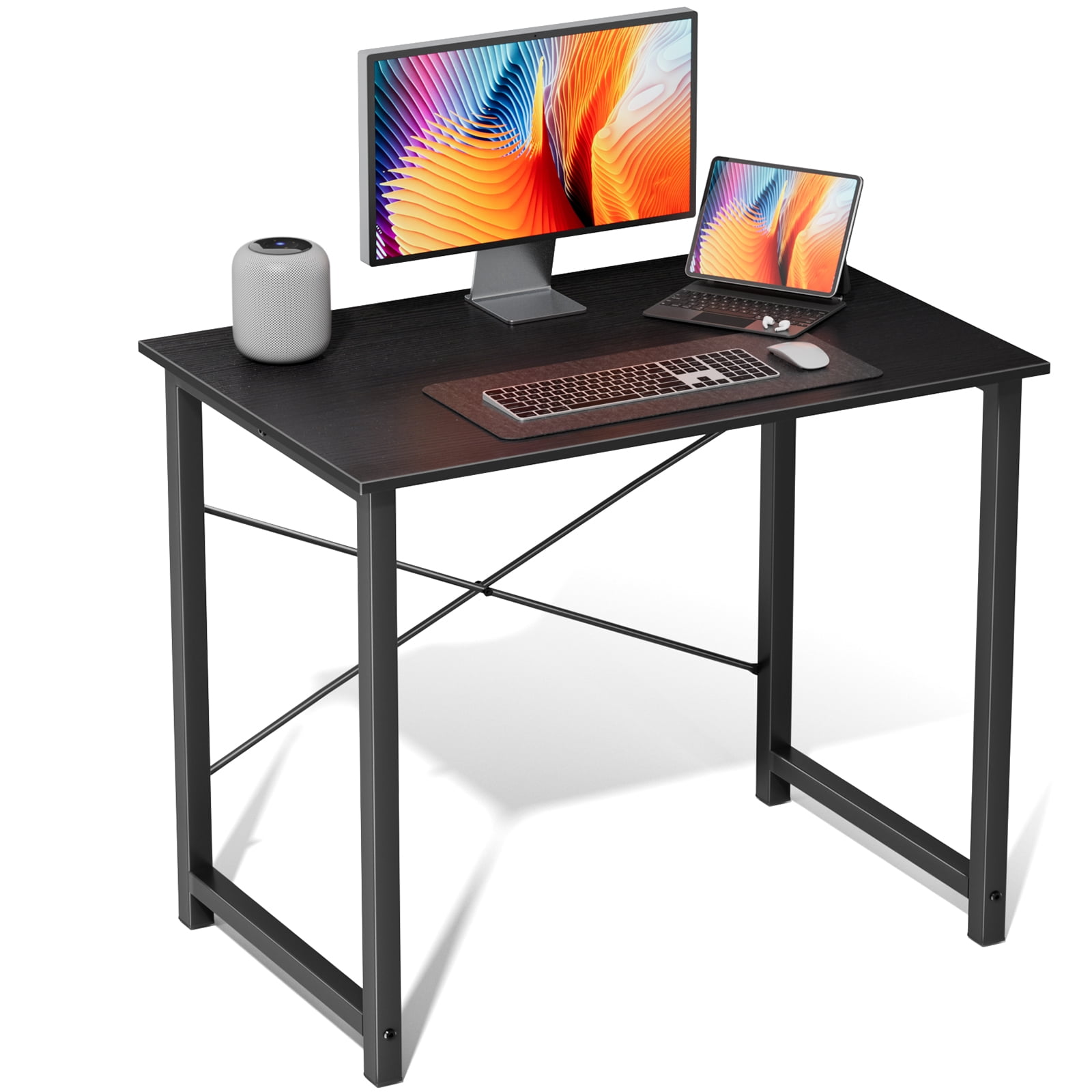 edx 31 inch Small Computer Writing Desk, Sturdy Workstation Game Table ...