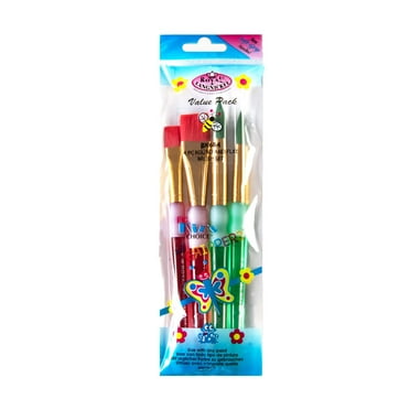 Royal & Langnickel Craft Art Tools: 6-Piece Paint & Glue Brushes ...