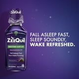 Vicks ZzzQuil Nighttime Sleep Aid Liquid, Diphenhydramine HCI 50mg ...