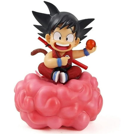 Dragon Ball Z - Young Goku Flying Nimbus Figure - 6.6 Inches | Walmart ...