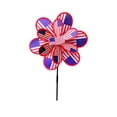 Double Layer Sequined Garden Windmill, Flag Themed Craft Design, Wind ...