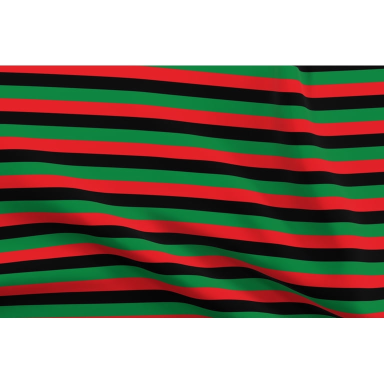 Dark Red And Green Stripes