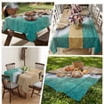 Beach Life Seaside Starfish Sea Water Table Cloth 54x54in, Waterproof ...