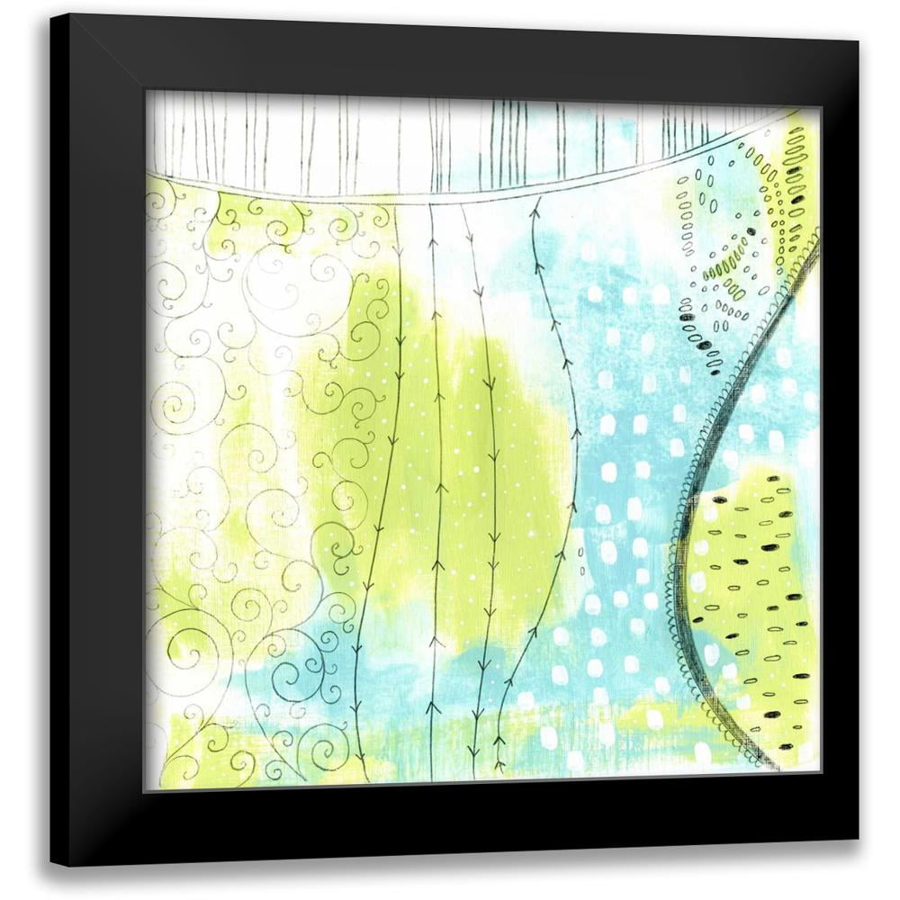 Ogren, Sarah 15x15 Black Modern Framed Museum Art Print Titled - Blue ...