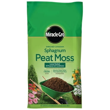 Black Gold Peat Moss Plus, 8 qt - Walmart.com