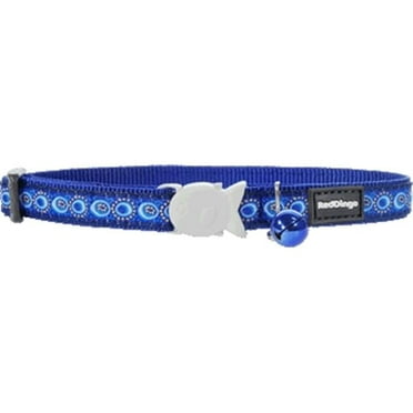 Red Dingo Daisy Chain Cat Collar, Purple, Medium - Walmart.com