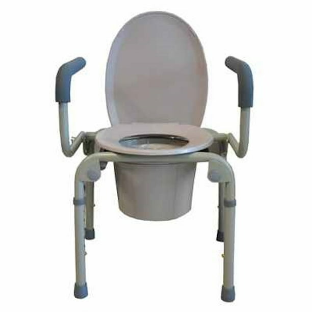 Probasics Drop Arm Commode 300lb Weight Capacity
