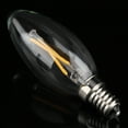 Retro Style E14 Candle Bulb - Warm White Dimmable 2W LED Light, 220V ...