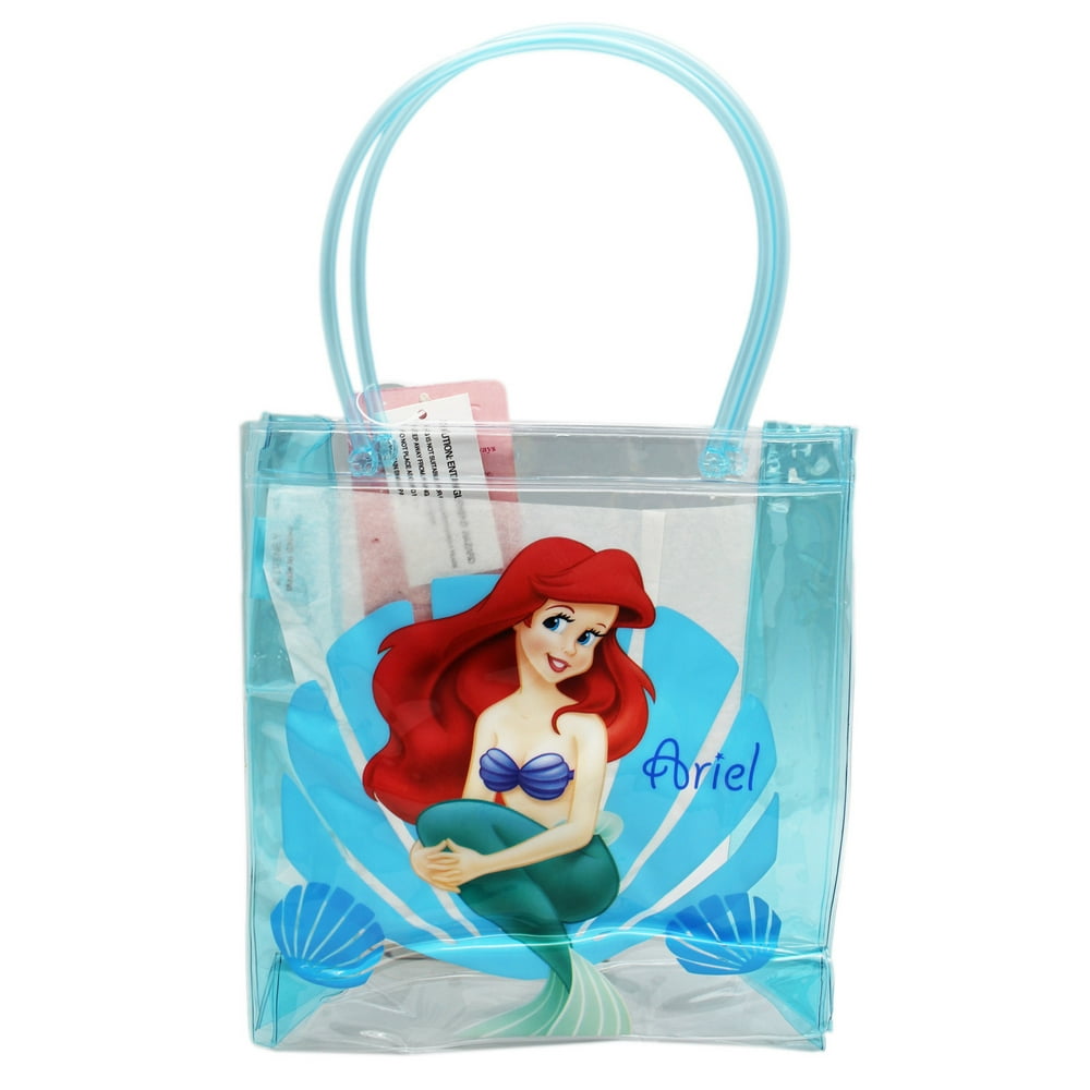 Disney's The Little Mermaid Ariel Transparent Aqua Small Candy Bag ...