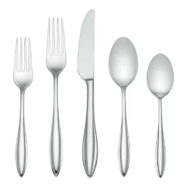 Free Shipping! Lenox Reed And Barton Allora 5-Piece Flatware Place Setting, Silver - Walmart.com ...
