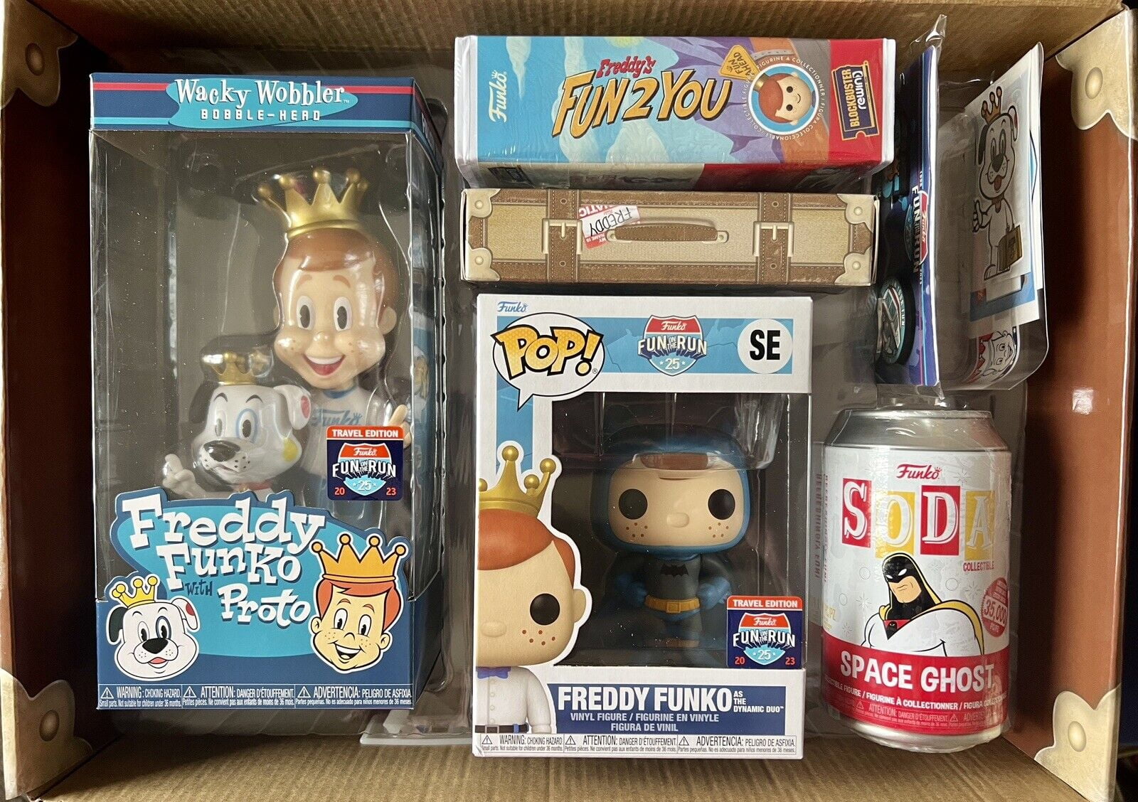 Funko POP! Fun On The Run (Travel Edition Box) With Freddy Funko As ...