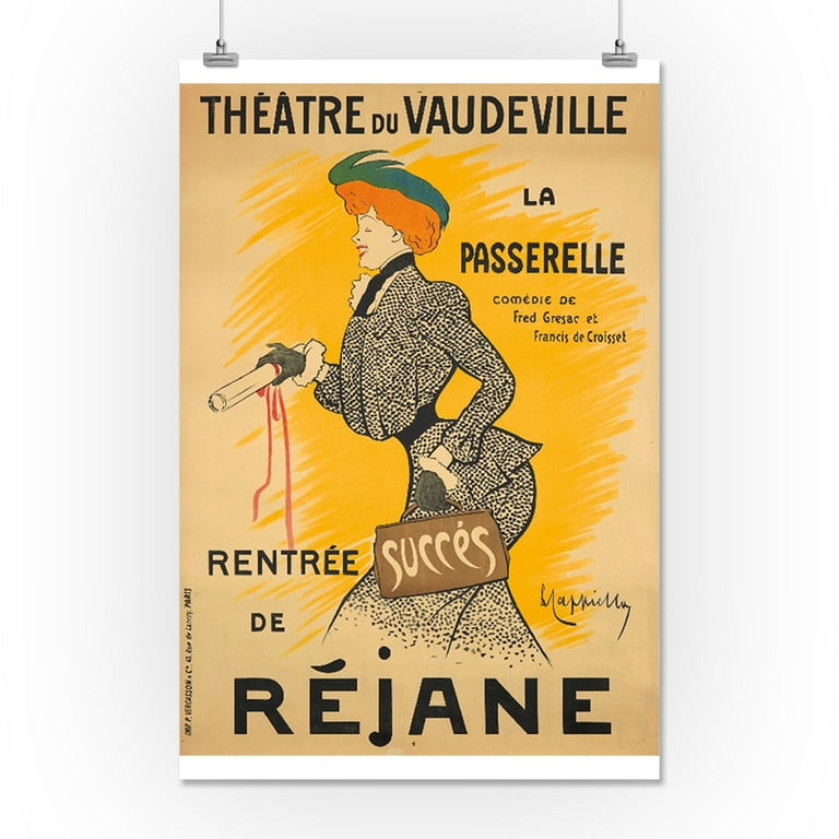 Vintage Vaudeville Poster