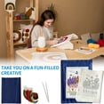 Stitch Book Kit for Beginners, DIY Embroidery Sewing Book Set, Sewing ...