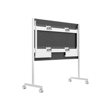 Steelcase Roam Collection - Cart - for interactive whiteboard - artic ...