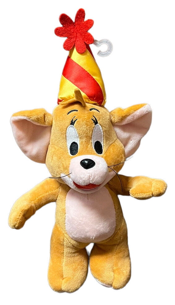 Birthday Hat Jerry Mouse From Tom & Jerry Cartoon Plush Doll Soft ...